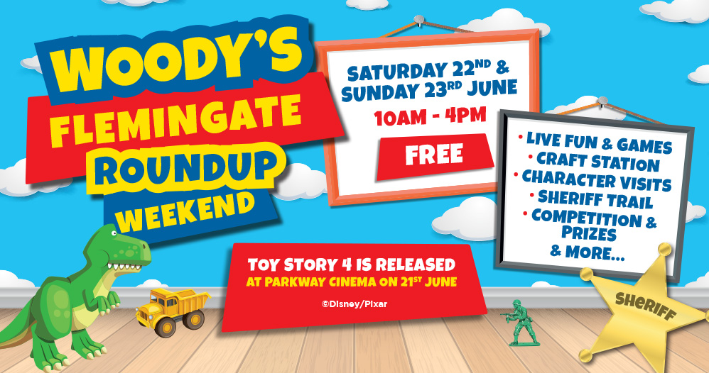 Toy Story 4 Flemingate Roundup Weekend - Flemingate Shopping Centre